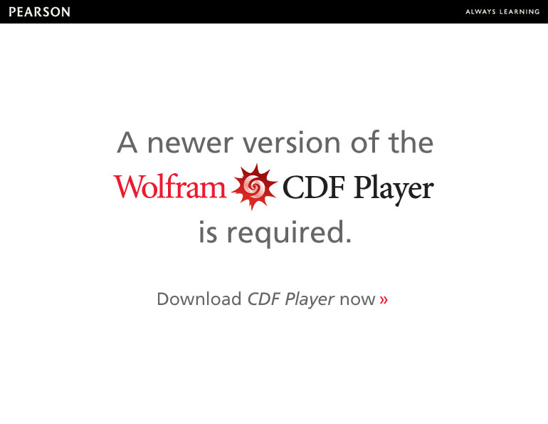 Pearson CDF Check Sample